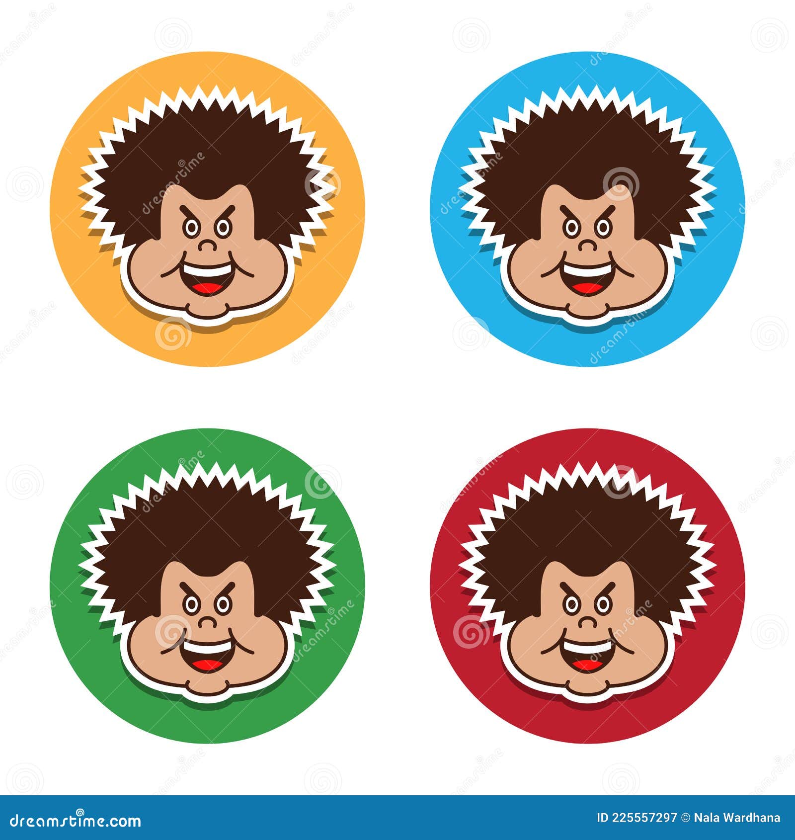 Avatar of Fat Man Vector Image Stock Vector - Illustration of creation ...