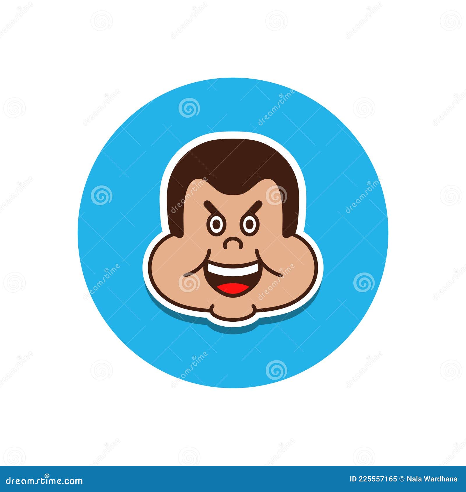 Avatar of Fat Man Vector Image Stock Vector - Illustration of cute ...