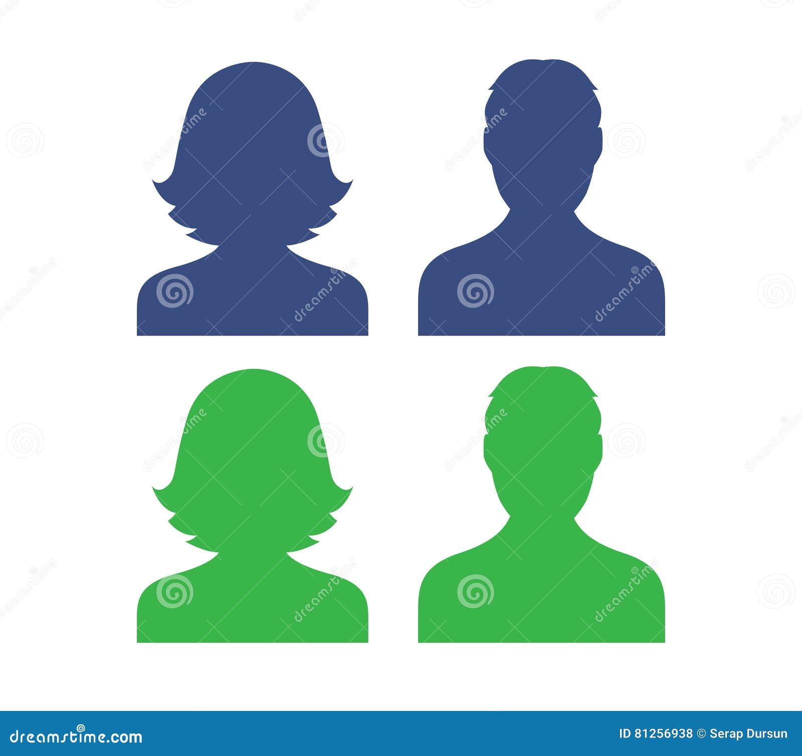 Avatar Icon Design stock illustration. Illustration of graphic - 81256938