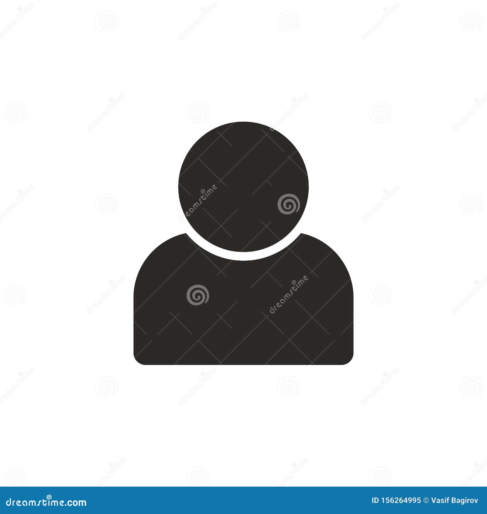 Avatar Icon - Vector. Simple Element Illustration from UI Concept ...