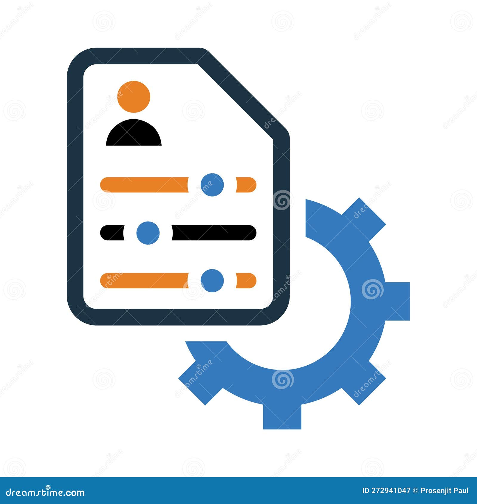 Avatar, Man, Profile, Id Auto Verification Icon Stock Vector ...