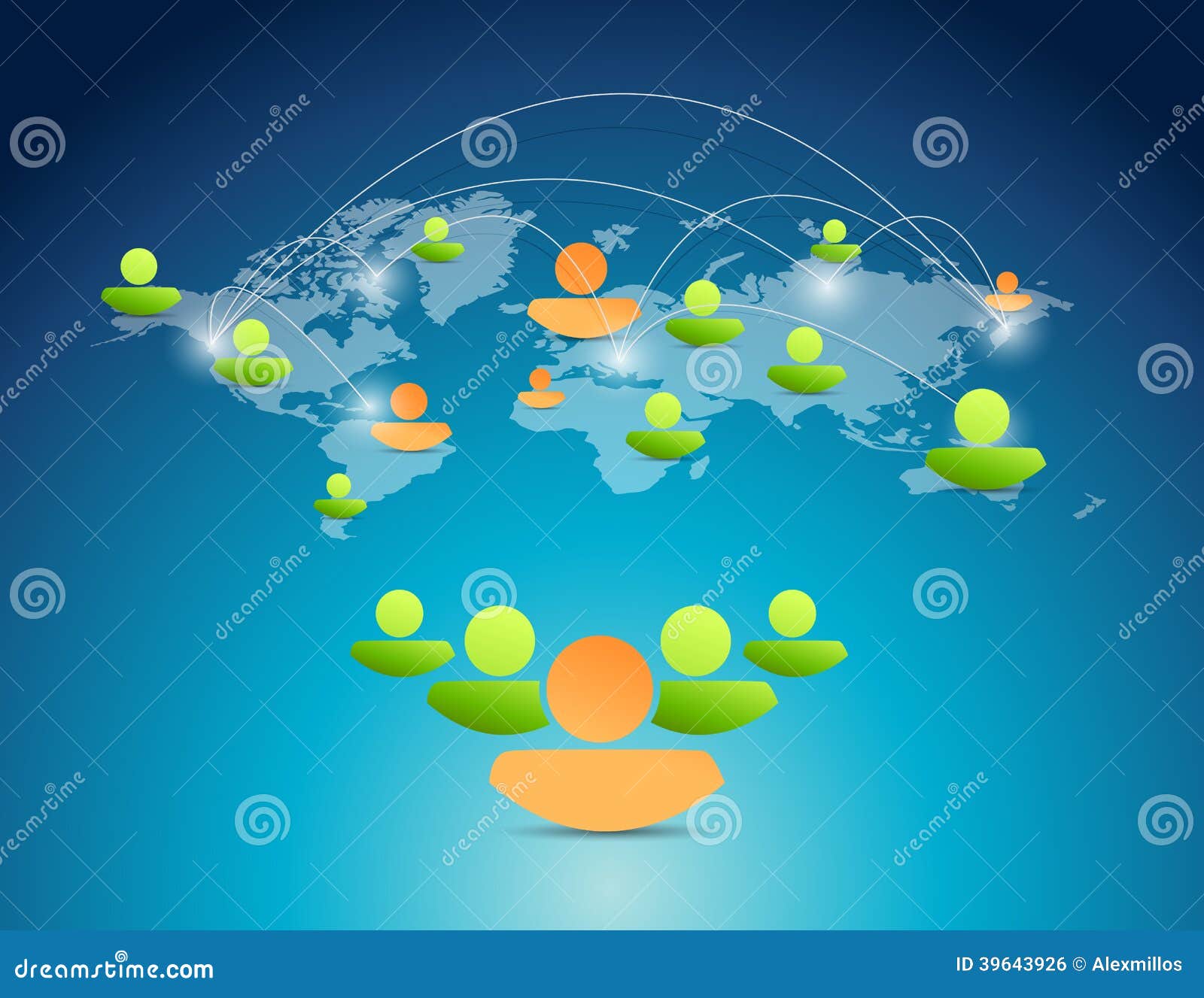Avatar Network - Granite Icons Vector Illustration | CartoonDealer.com ...