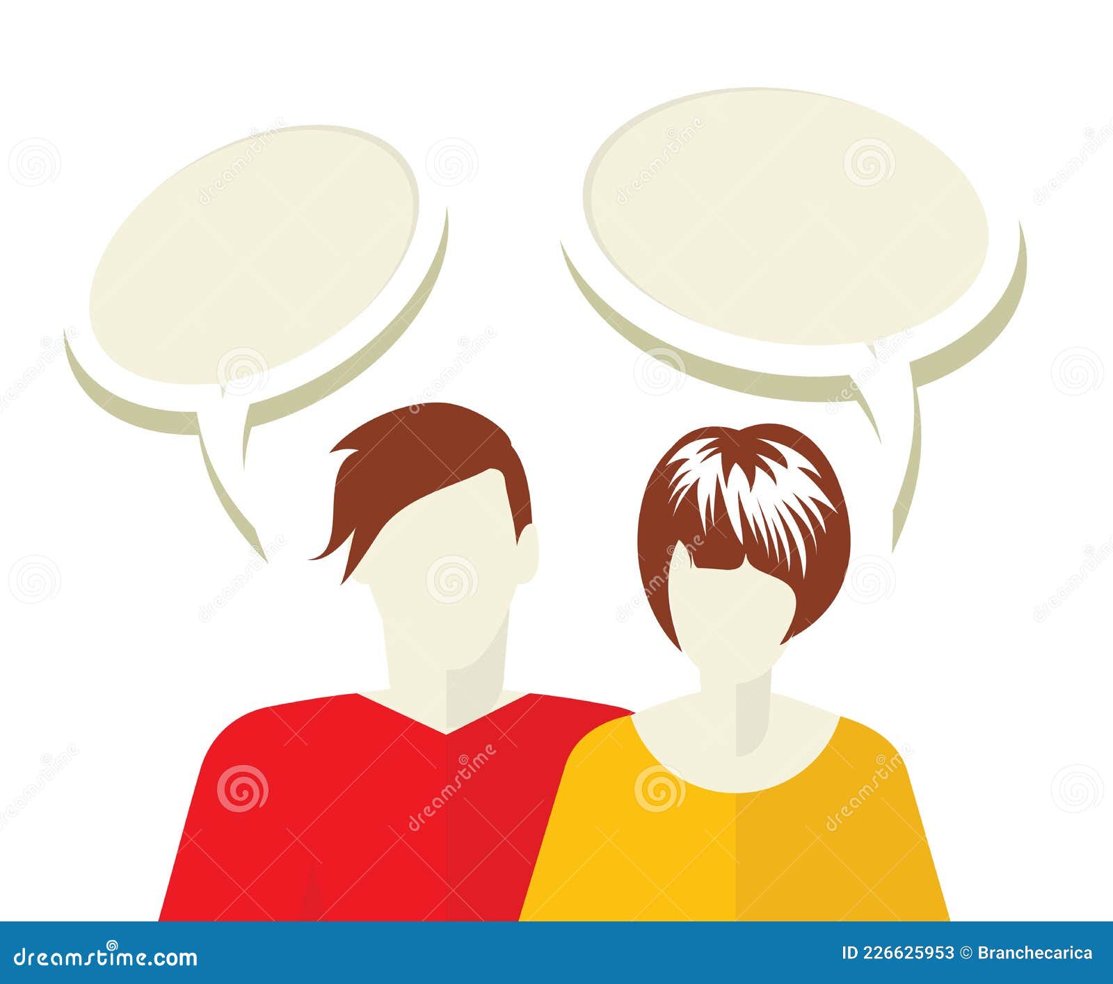 Avatar talk stock vector. Illustration of social, idea - 226625953