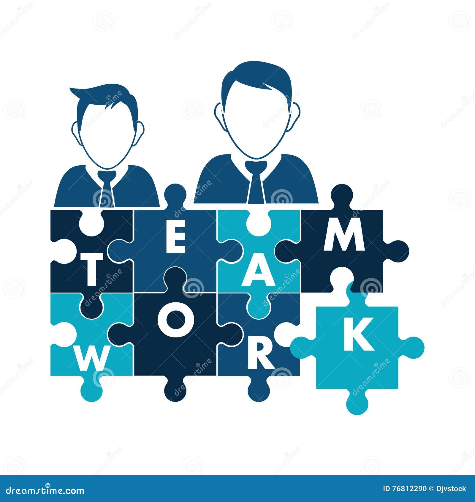 Avatar Teamwork Support Design Stock Vector - Illustration of company ...