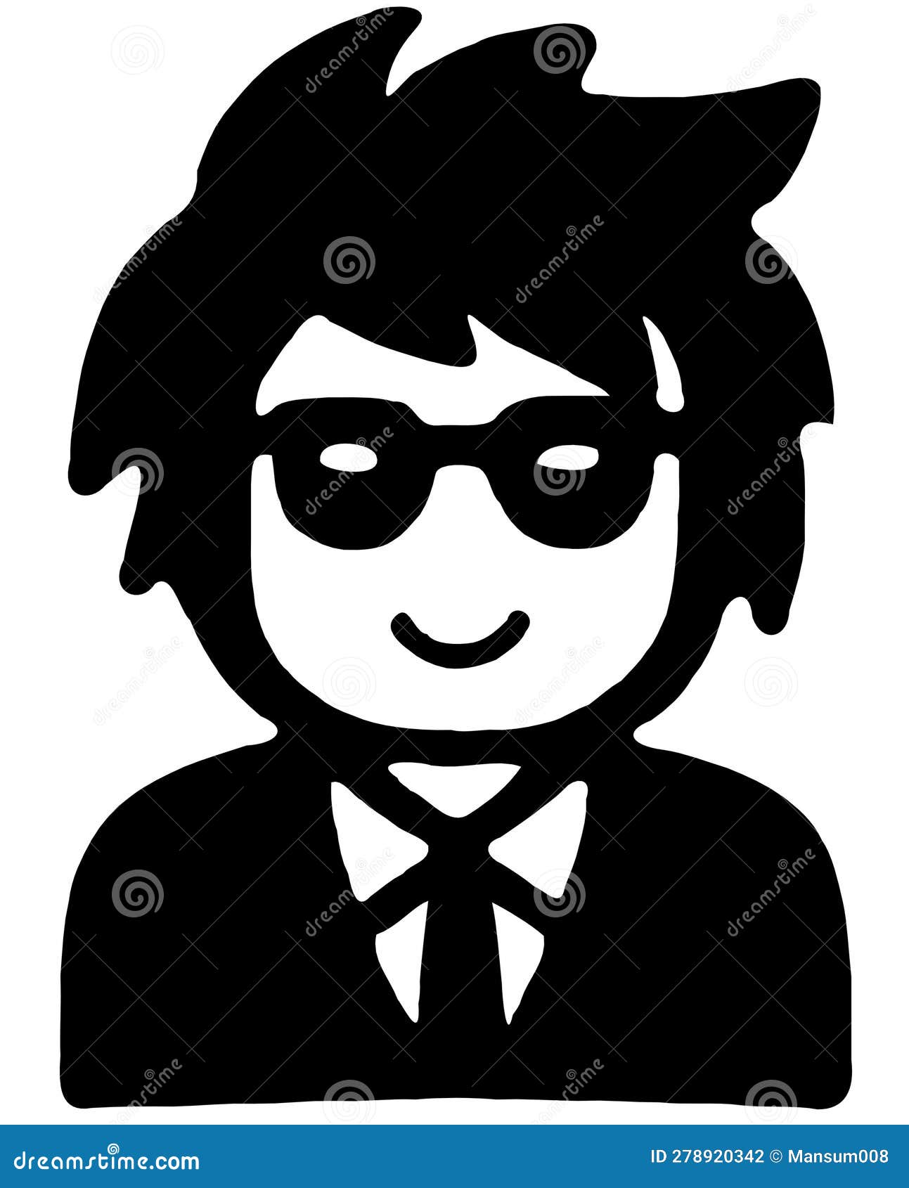 Avatar. Web Icon Simple Design Stock Illustration - Illustration of ...