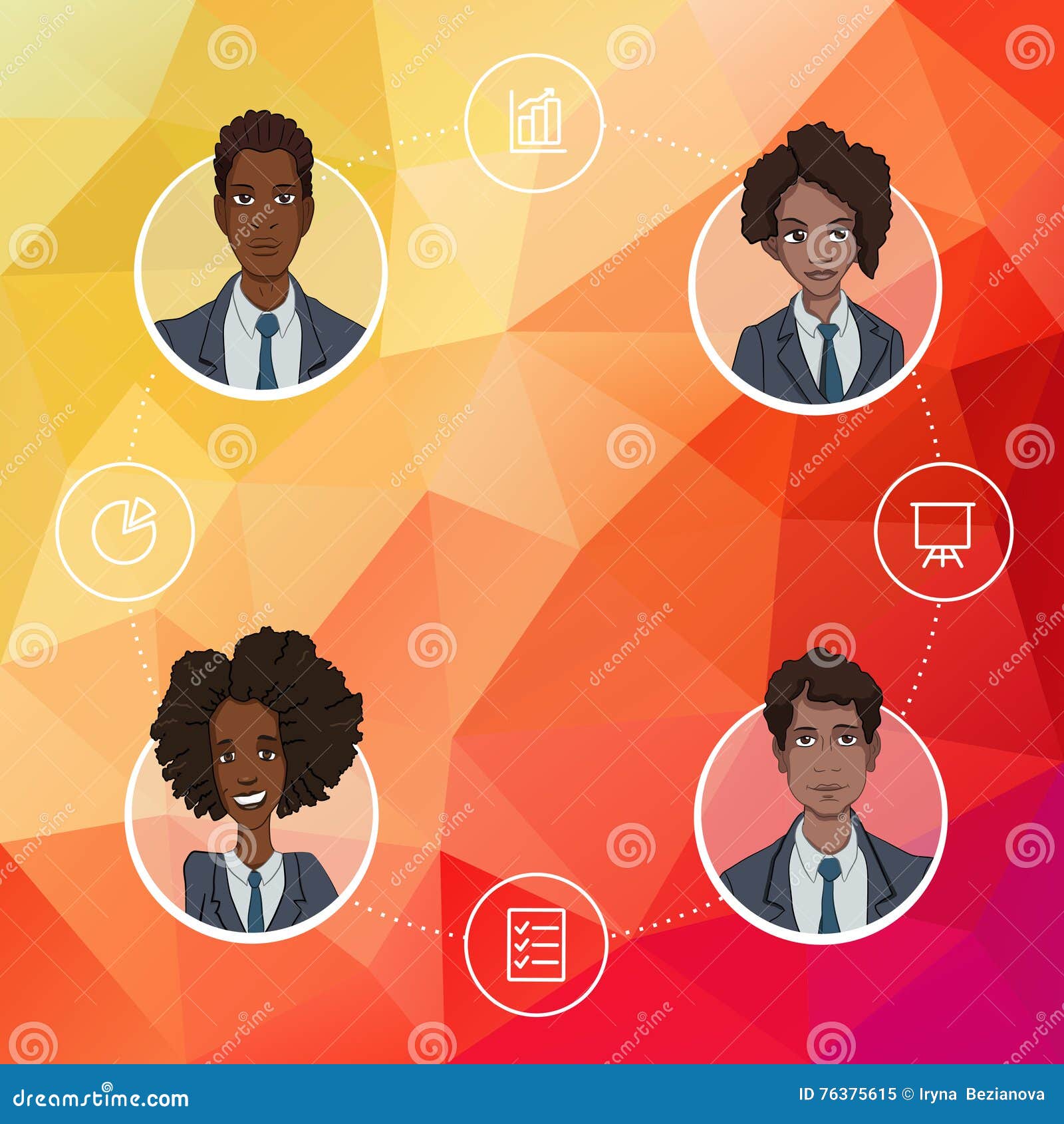 Managers Cartoon Characters Set1. 2 Vector Illustration | CartoonDealer ...