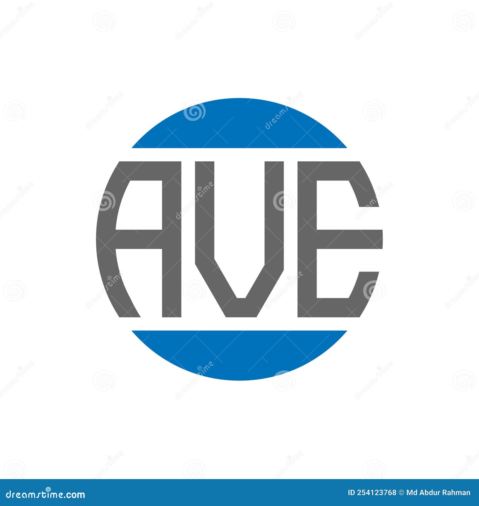 AVE Letter Logo Design on White Background. AVE Creative Initials ...