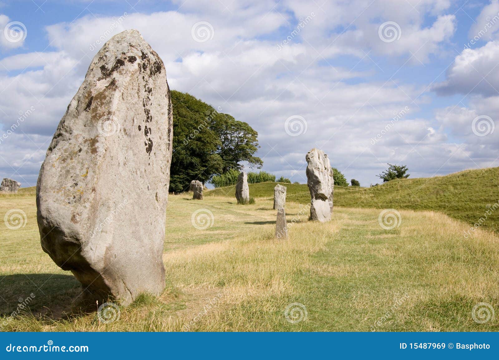 Avebury Stone Circle, Wiltshire Stock Image - Image of monument ...