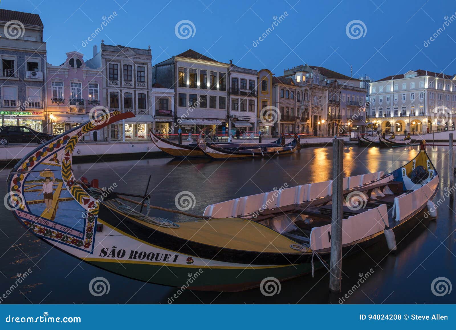 Aveiro - Portugal redaktionell arkivfoto. Bild av turism - 94024208
