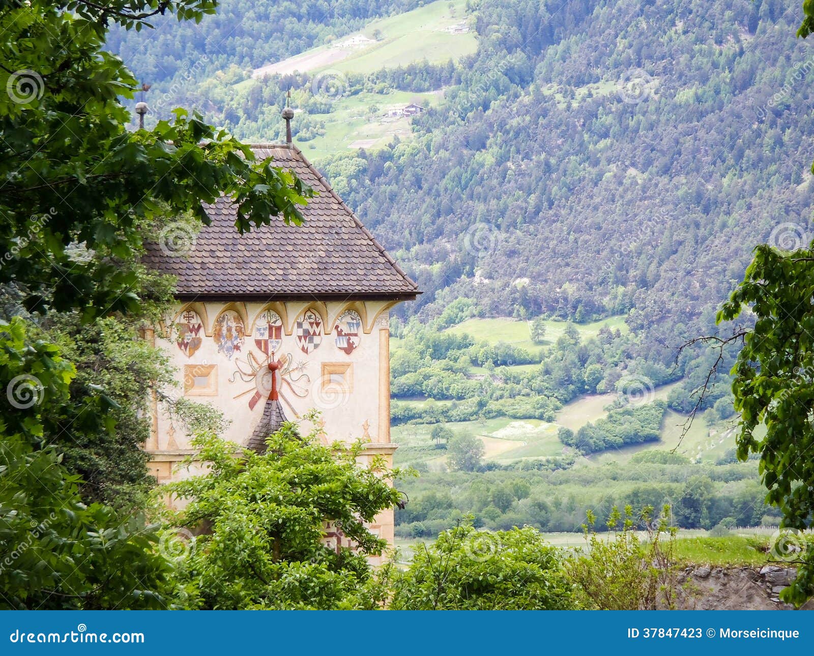 Avelengo BZ stock image. Image of natura, bozen, alps - 37847423