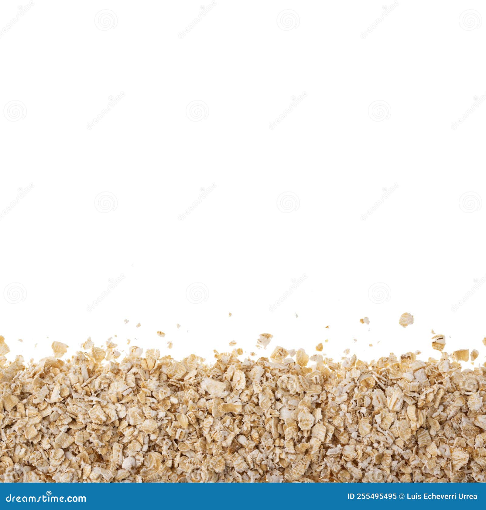 Avena Sativa - Rolled Oats in the Heap Stock Image - Image of dieting ...