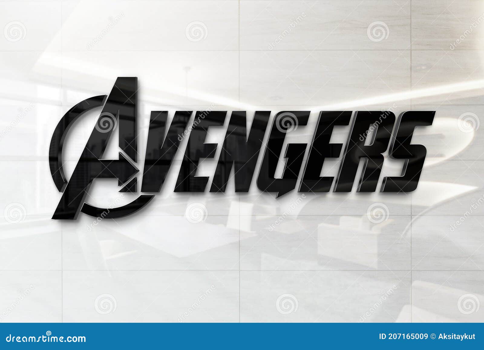 The Avengers On Iphone Realistic Texture Editorial Photo ...