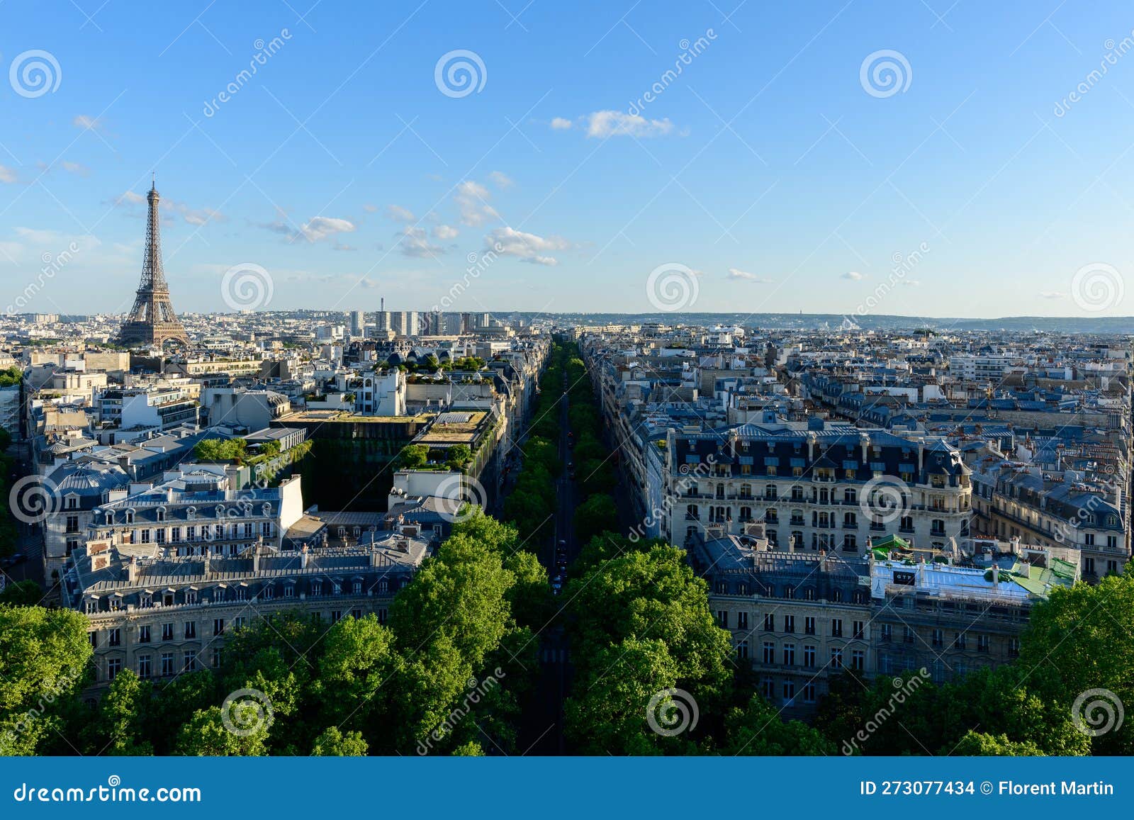 Avenue Kleber La Torre Eiffel Y El Distrito Trocadero Chaillot Europe