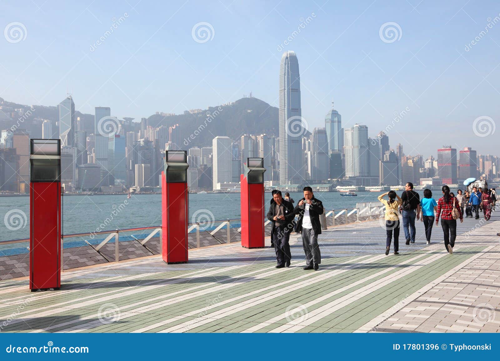 Avenue of Stars in Hong Kong Editorial Photo - Image of star, walkway ...