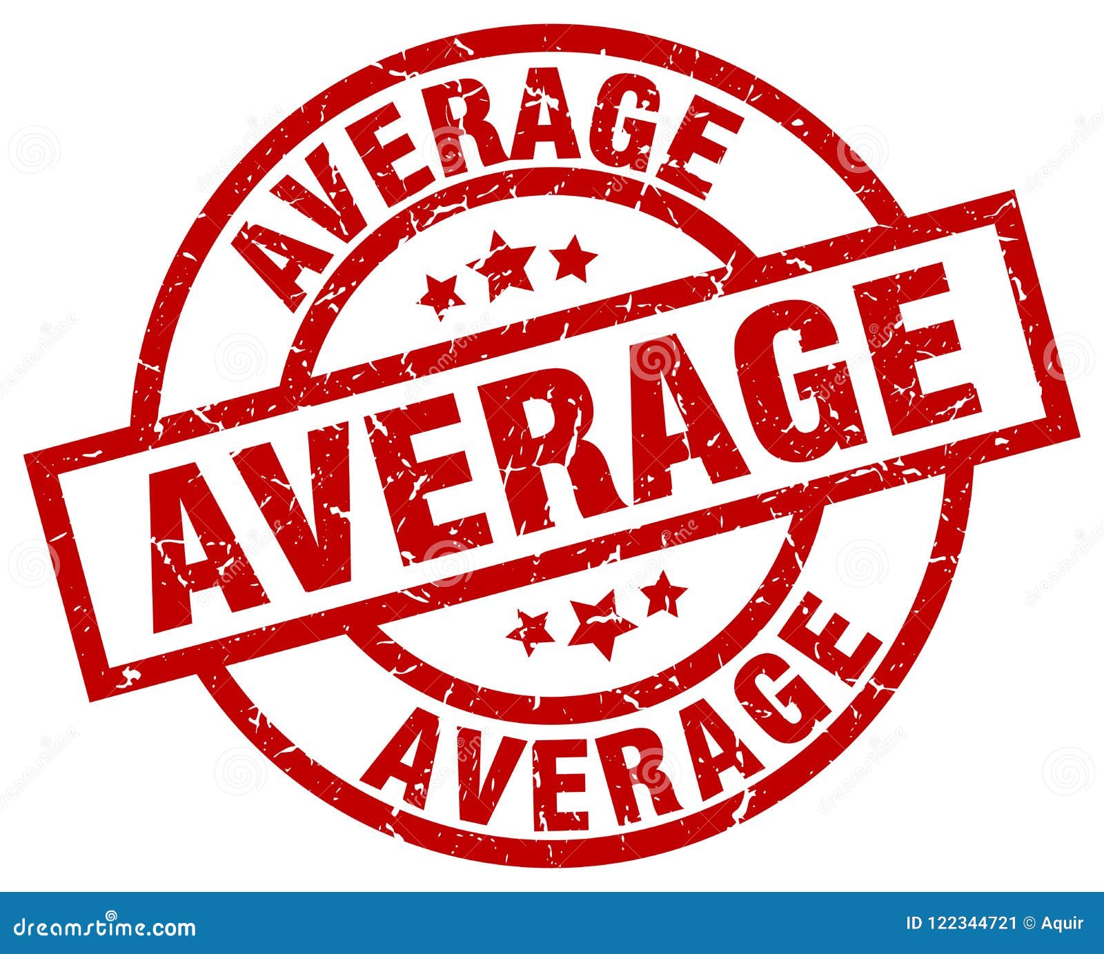 Average stamp stock vector. Illustration of sign, vintage - 122344721