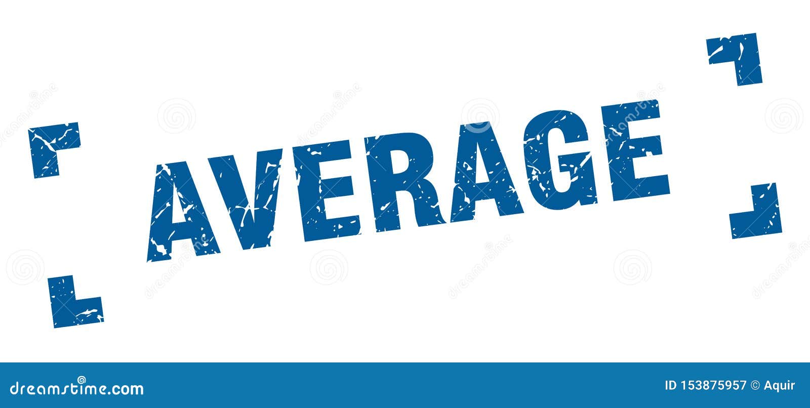 Average stamp stock vector. Illustration of average - 153875957