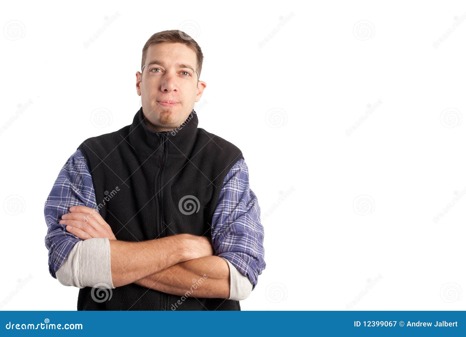 Average Joe 2 stock image. Image of crossed, white, gray - 12399067