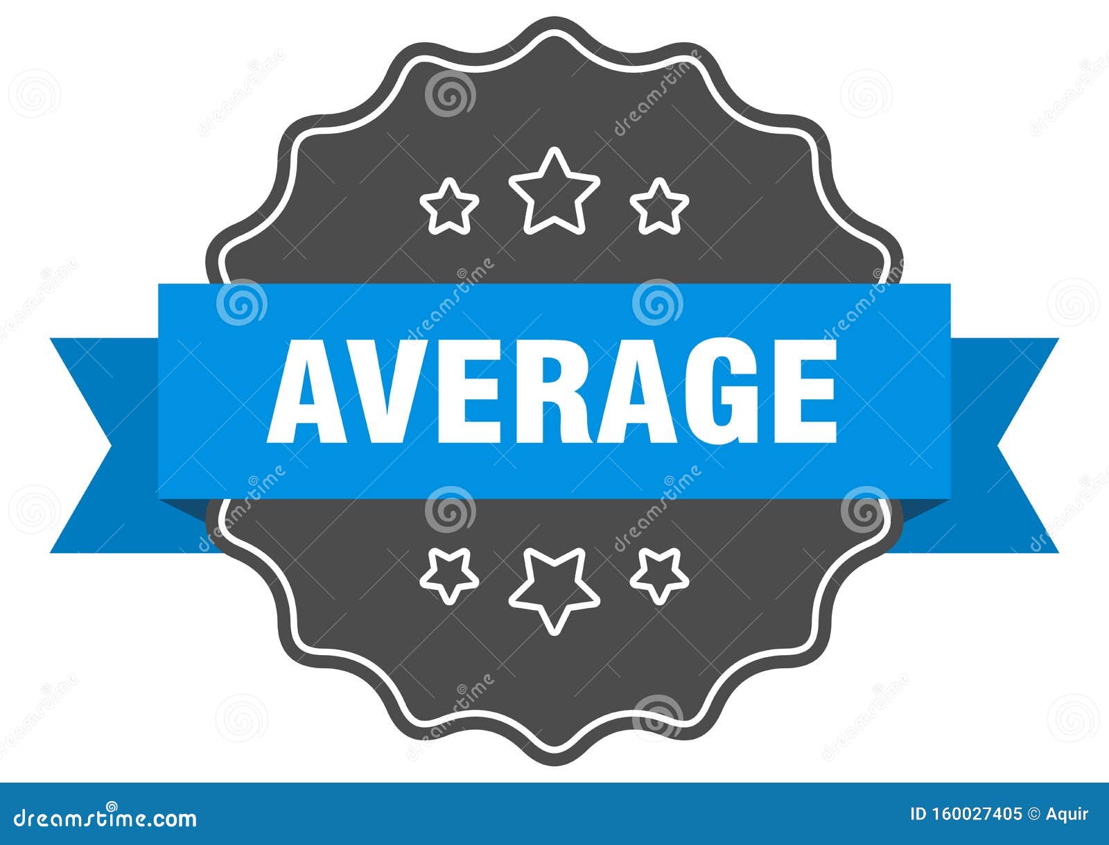 Average label stock vector. Illustration of stamp, emblem - 160027405