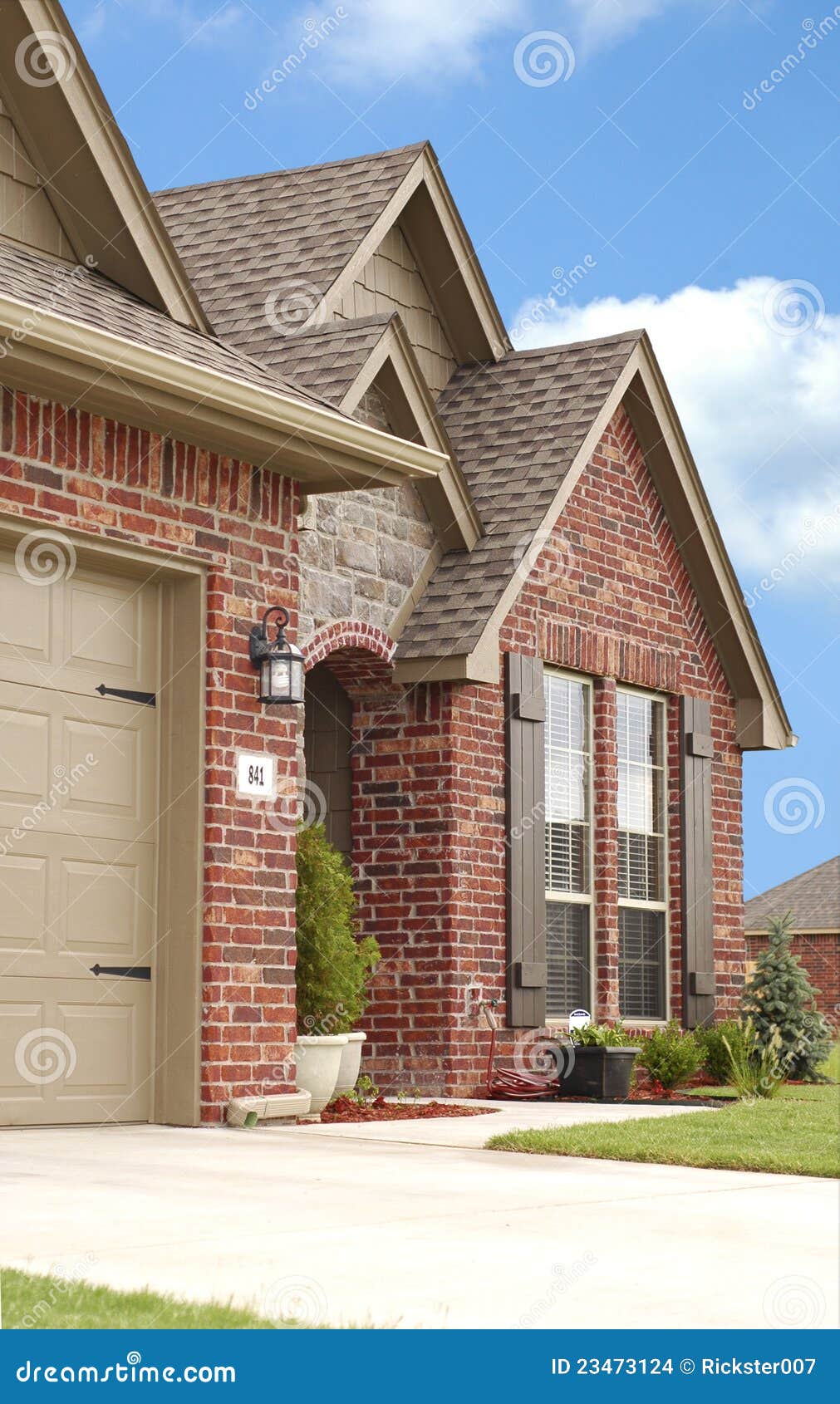 Average Luxury House stock photo. Image of mortgage, dormer - 23473124