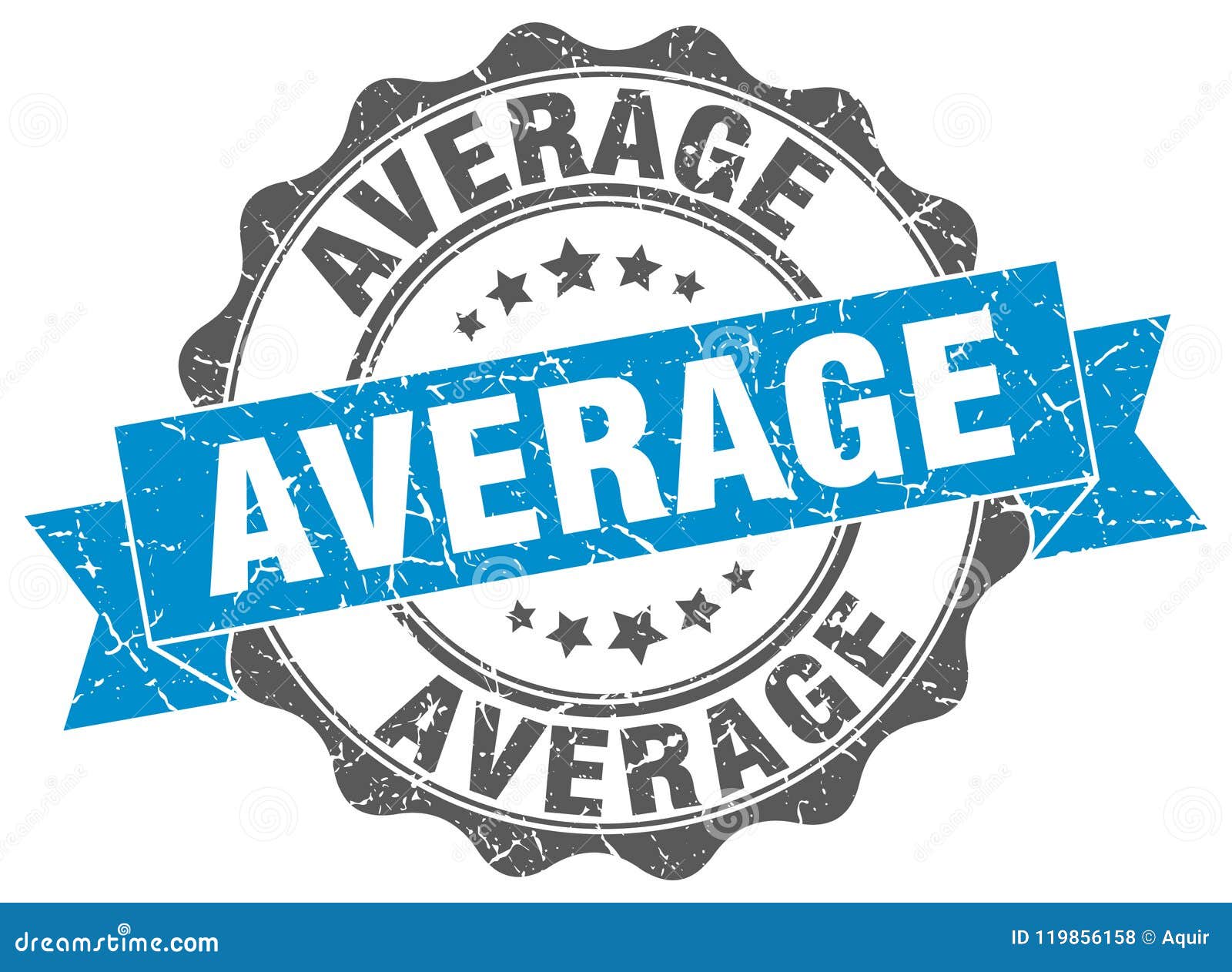 Average Seal Vector Illustration | CartoonDealer.com #106507006