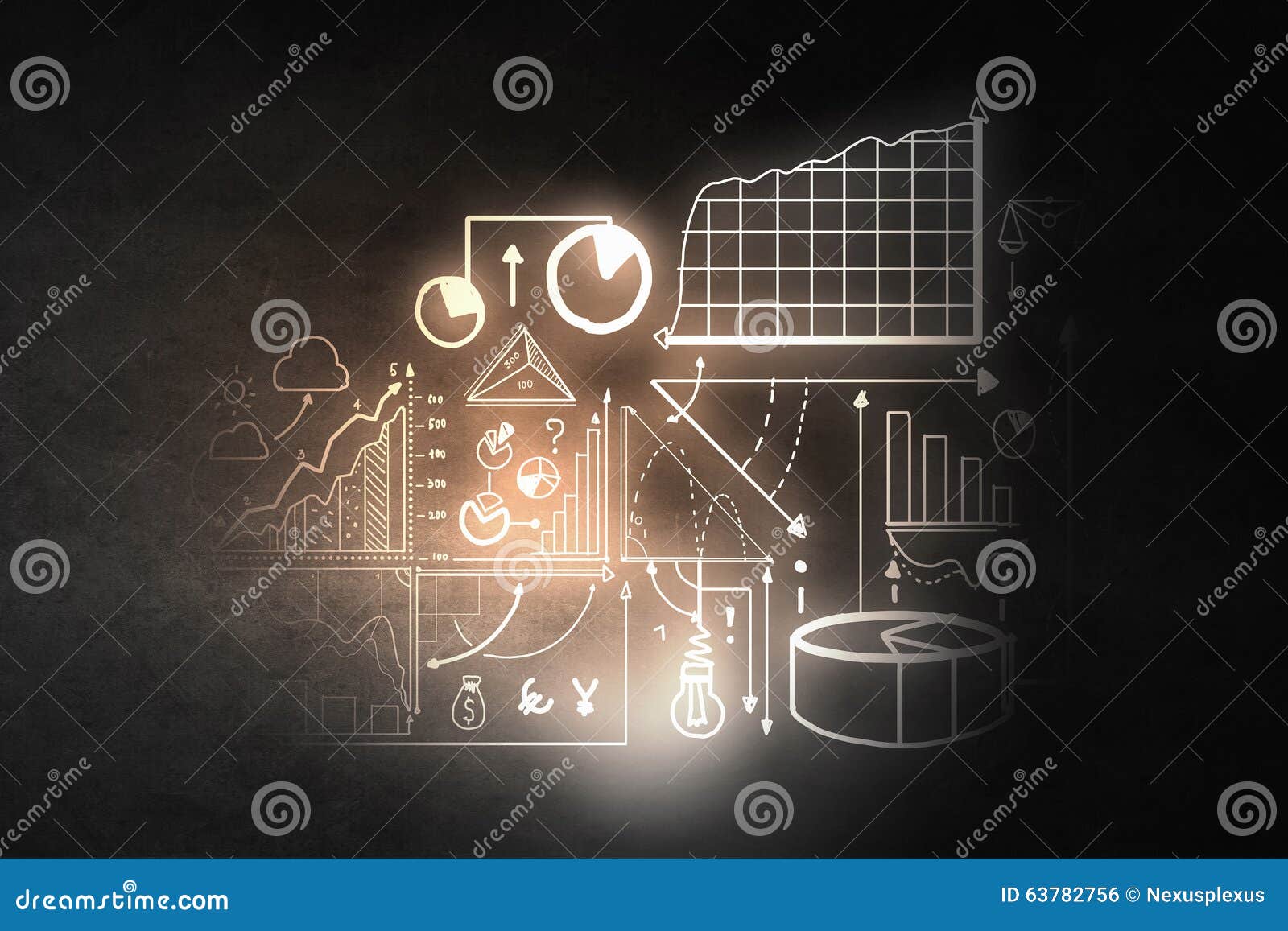 Average sales analysis stock photo. Image of success - 63782756