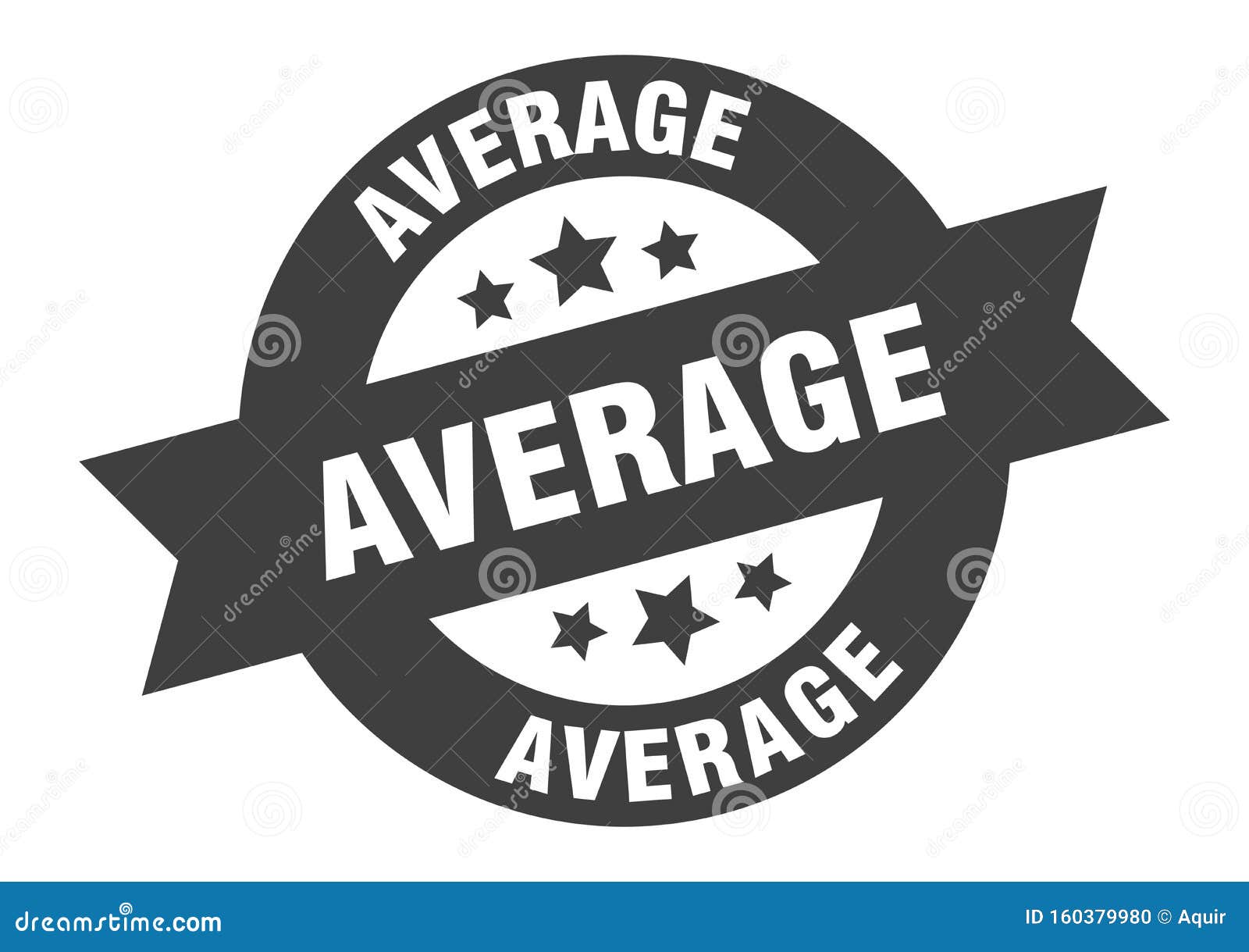 Average sign stock vector. Illustration of vector, button - 160379980