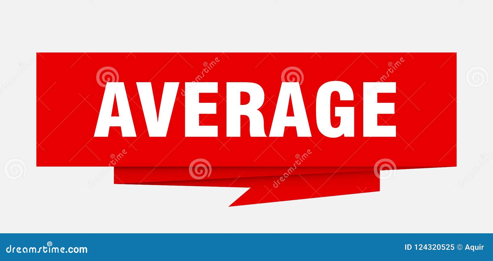 Average stock vector. Illustration of bubble, speech - 124320525