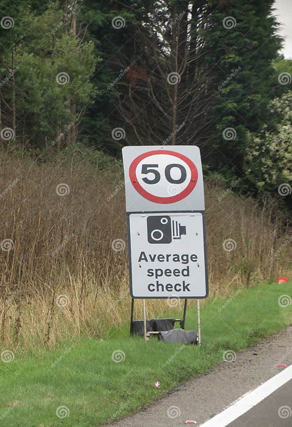 Average Speed Check Traffic Signal Stock Photo - Image of signals ...