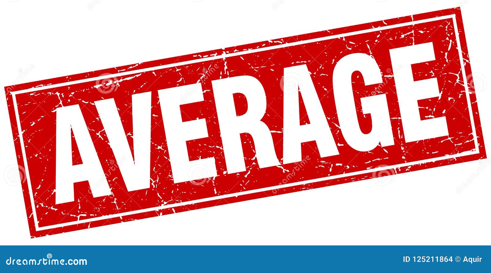 Average stamp stock vector. Illustration of stamp, label - 125211864