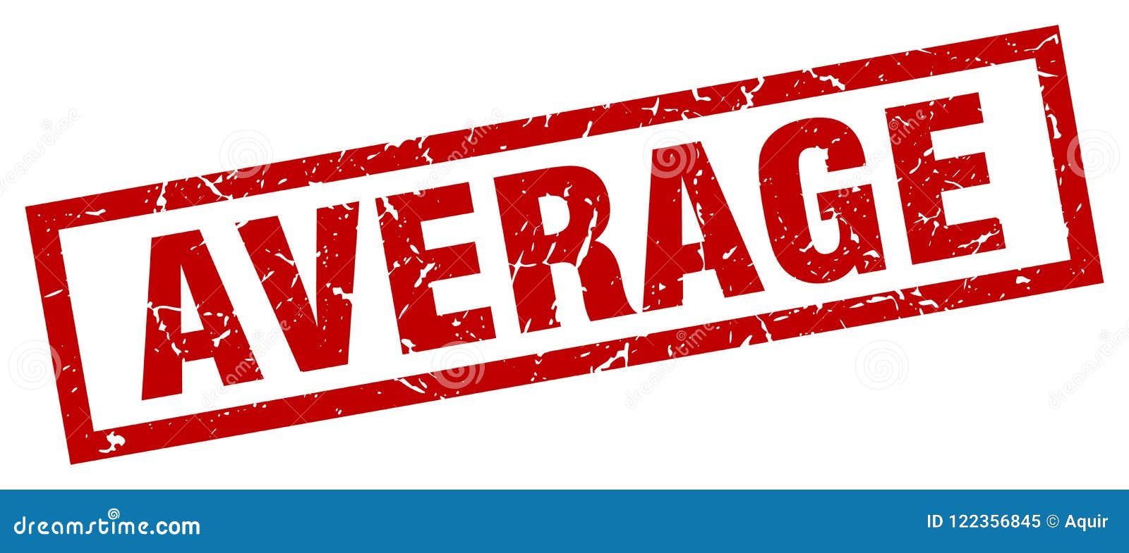 Average stamp stock vector. Illustration of white, badge - 122356845