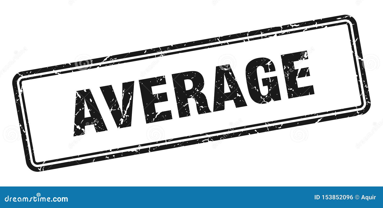 Average stamp stock vector. Illustration of white, stamp - 153852096