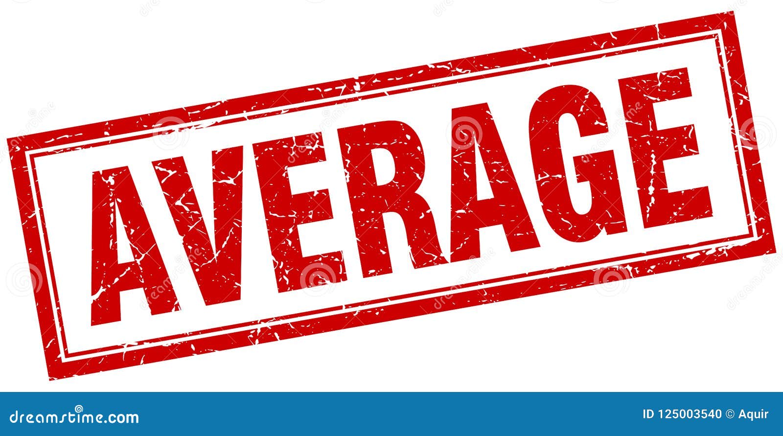 Average stamp stock vector. Illustration of grunge, average - 125003540