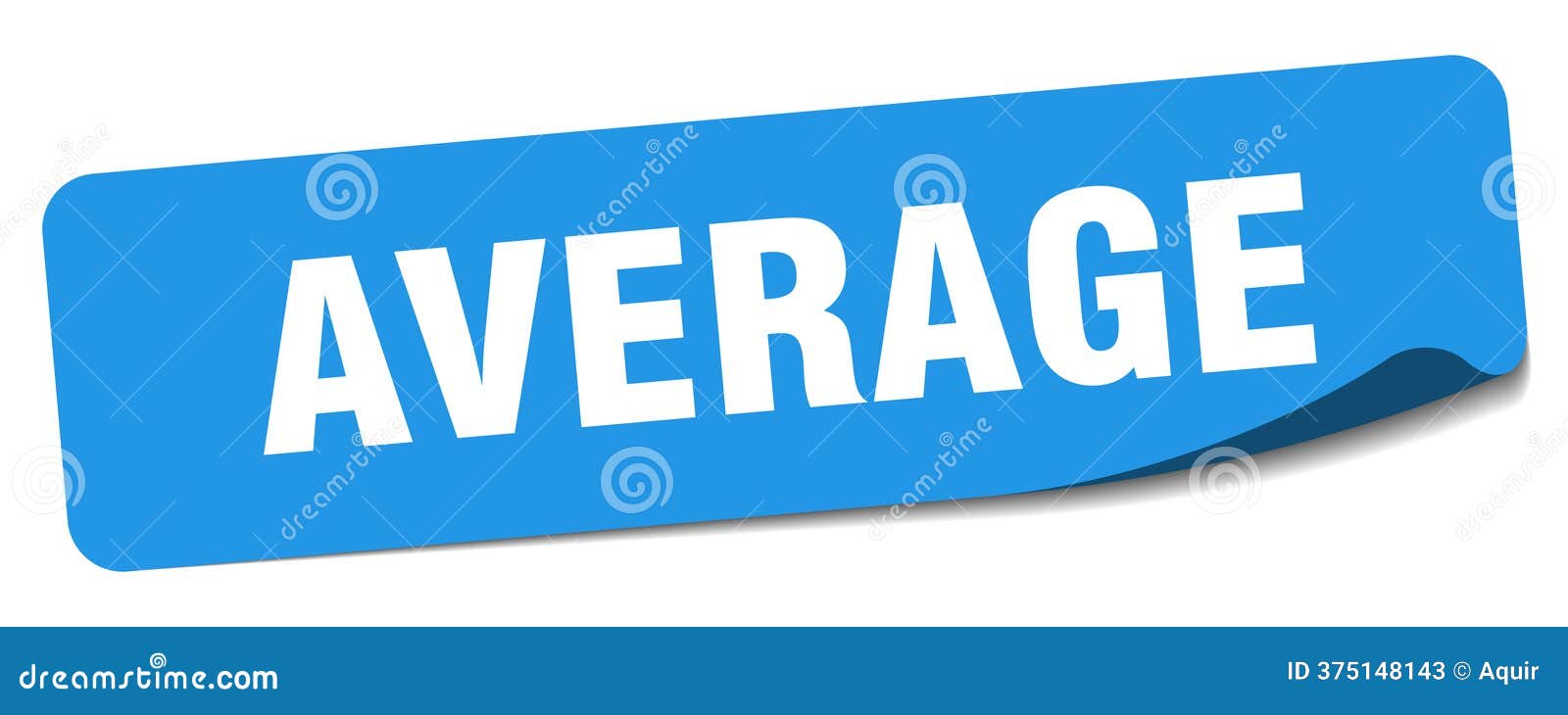 Average Rectangular Sign. Average Stamp Cartoon Vector | CartoonDealer ...