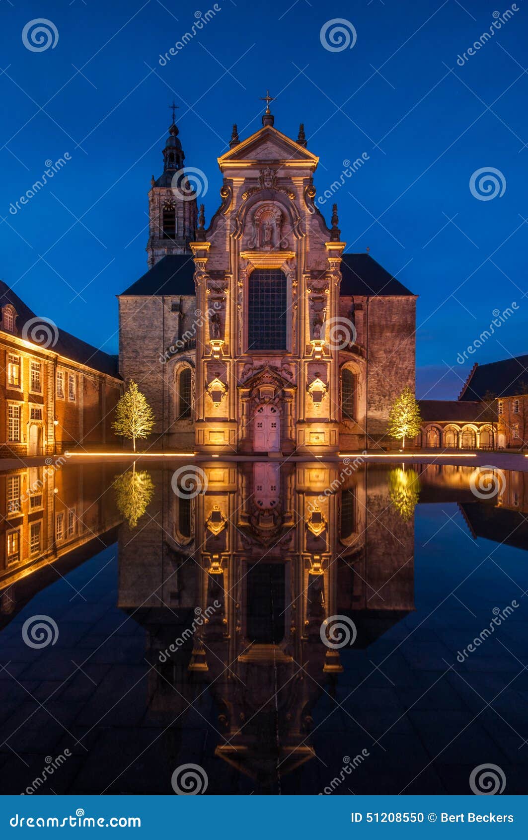 Averbode Abbey stock photo. Image of beautiful, flandres - 51208550