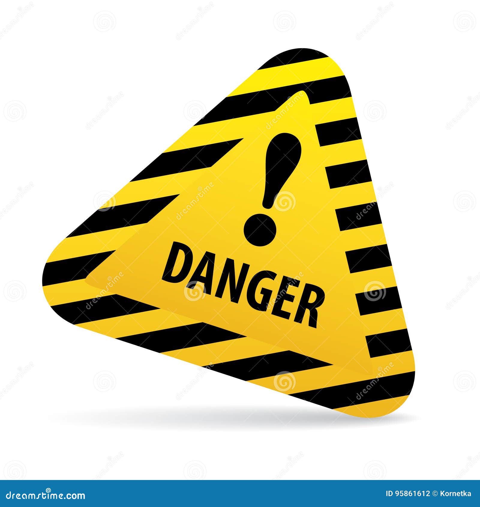 Avertissement De Signe, Danger Illustration Stock - Illustration du ...