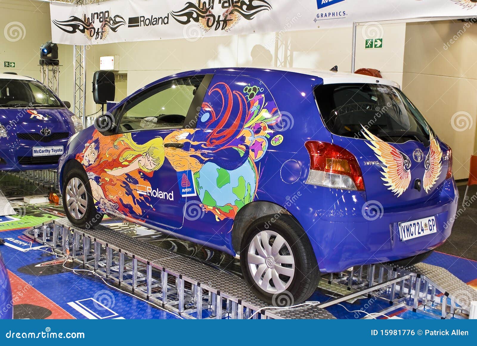 Avery Graphics - Roland Wrap Off Editorial Photo - Image of expo ...