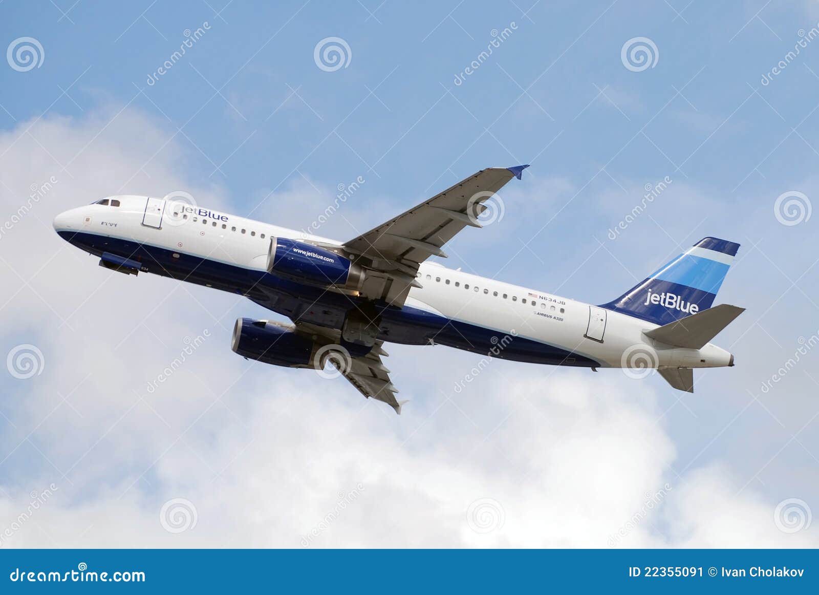 Avión De Pasajeros De Jetblue Foto editorial - Imagen de cara, jetliner ...