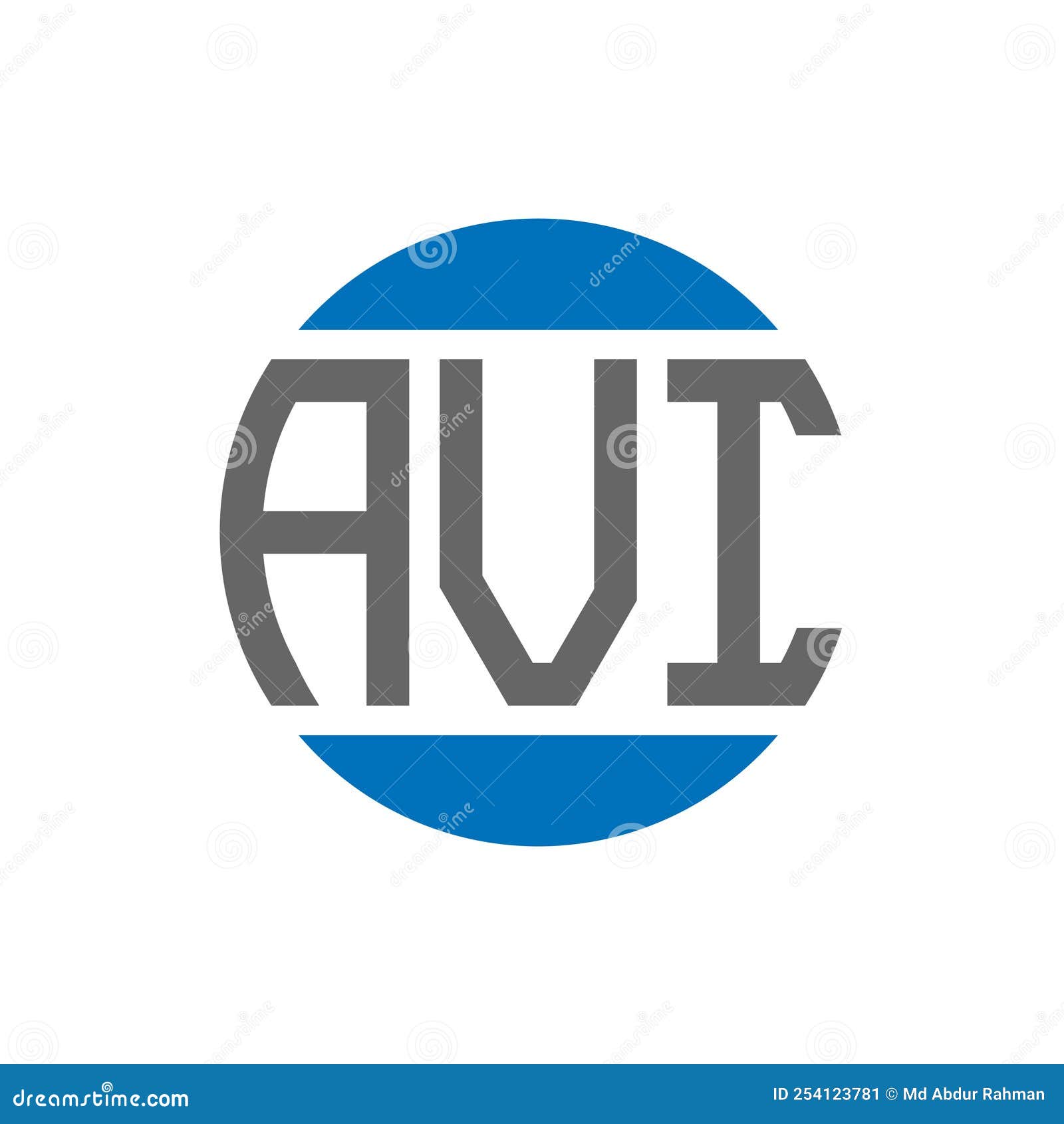 AVI Letter Logo Design on White Background. AVI Creative Initials ...