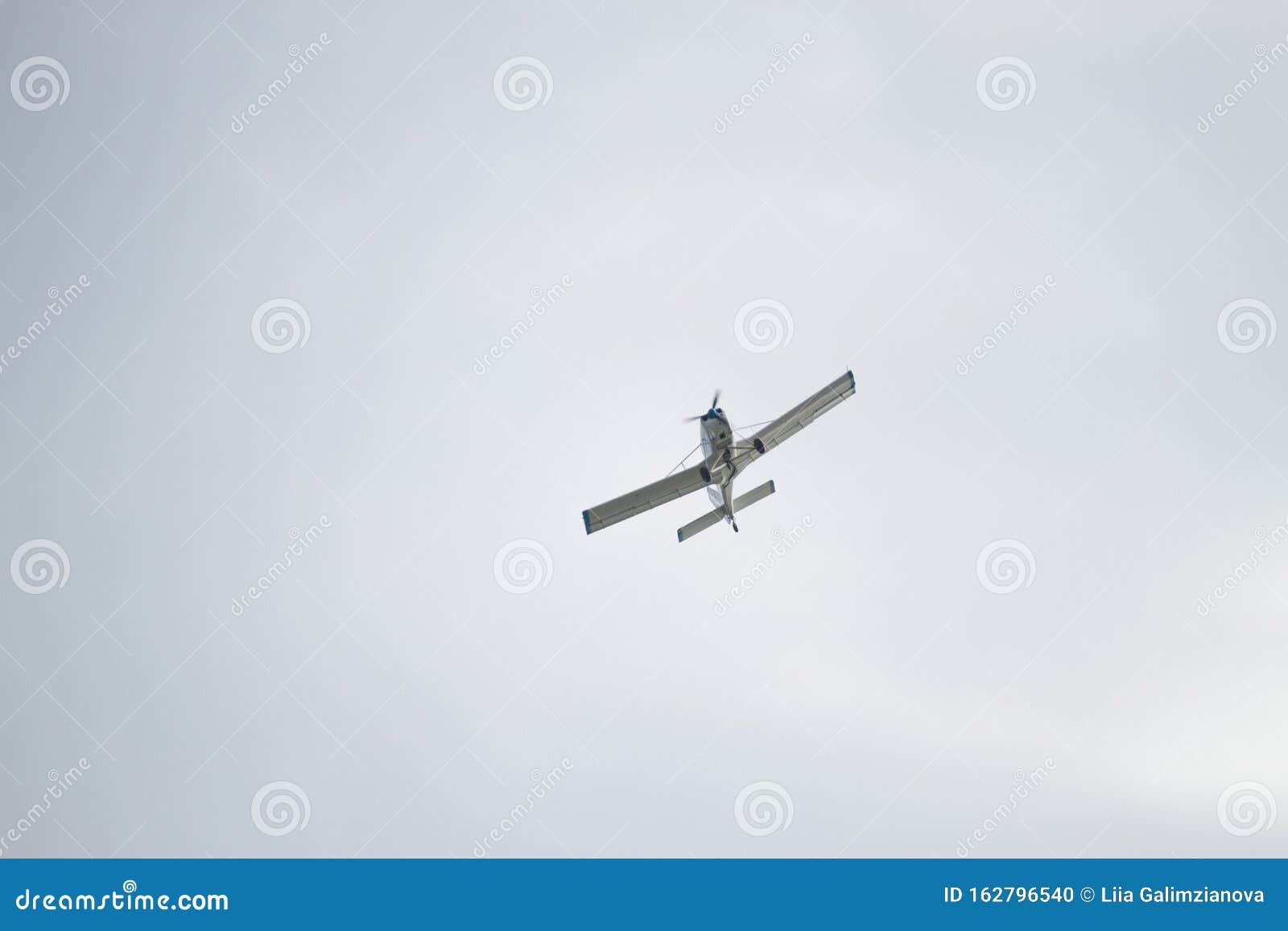 Avia Show. Airplanes in the Sky Stock Photo - Image of propeller ...