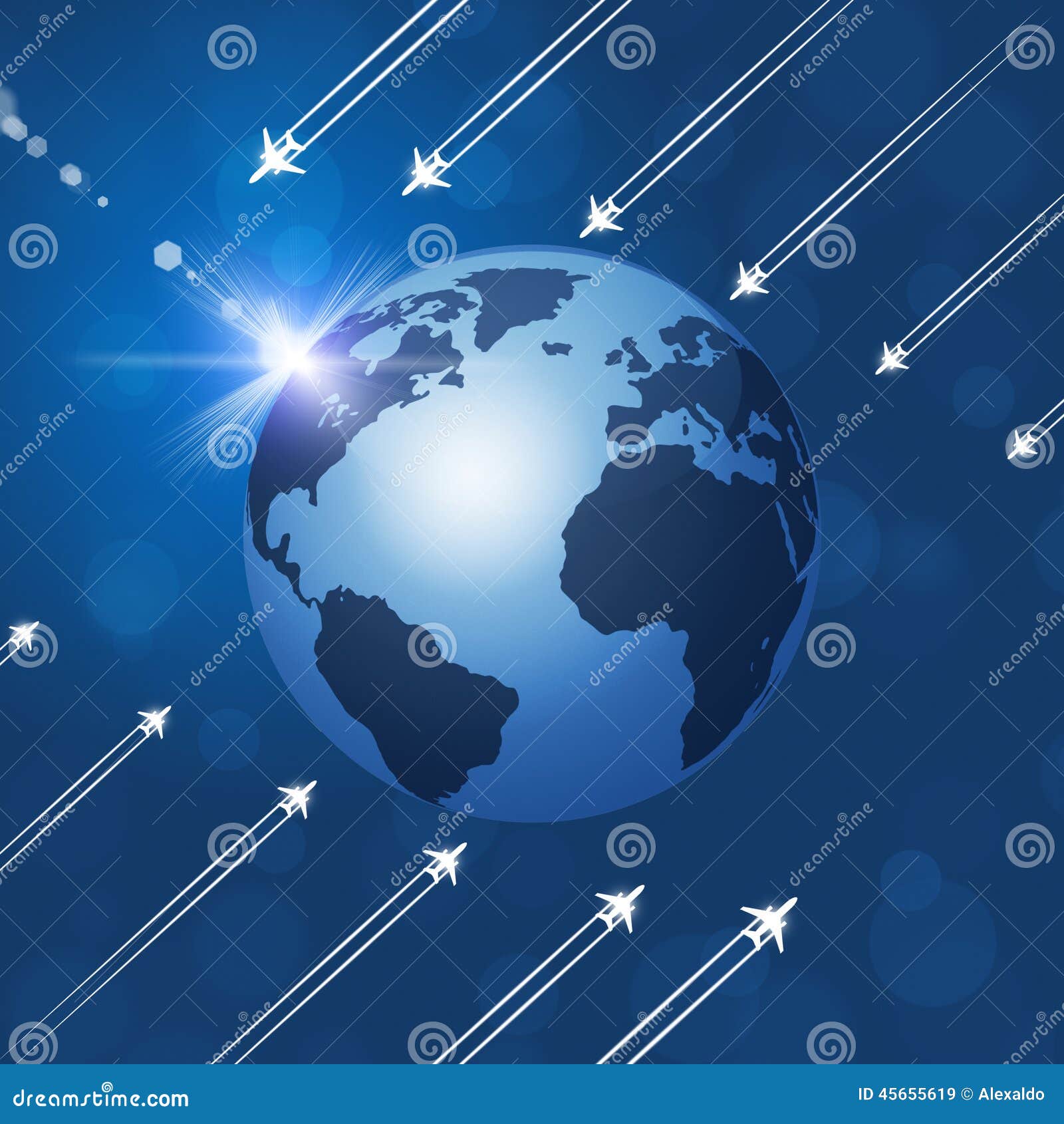 Aviation Background Royalty-Free Stock Photo | CartoonDealer.com #49802601