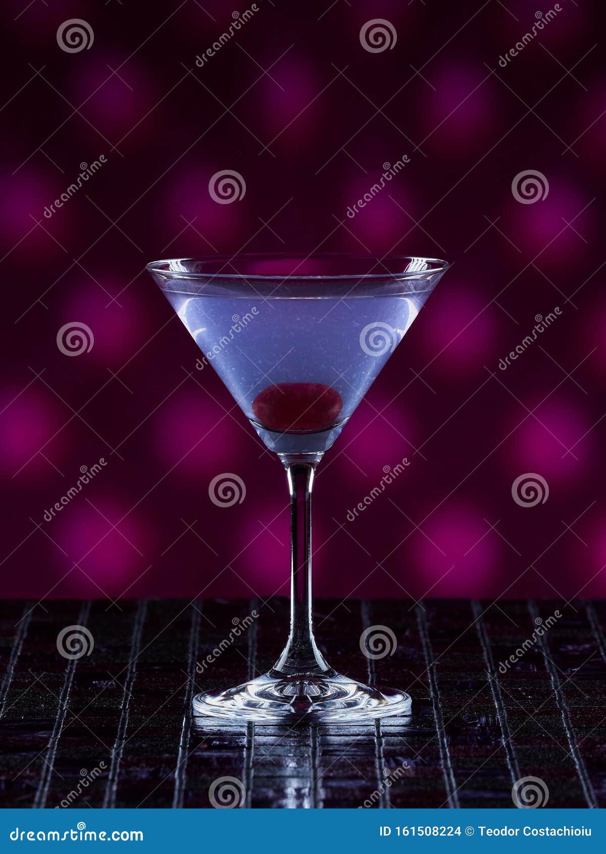 Aviation cocktail stock photo. Image of liqueur, single - 161508224