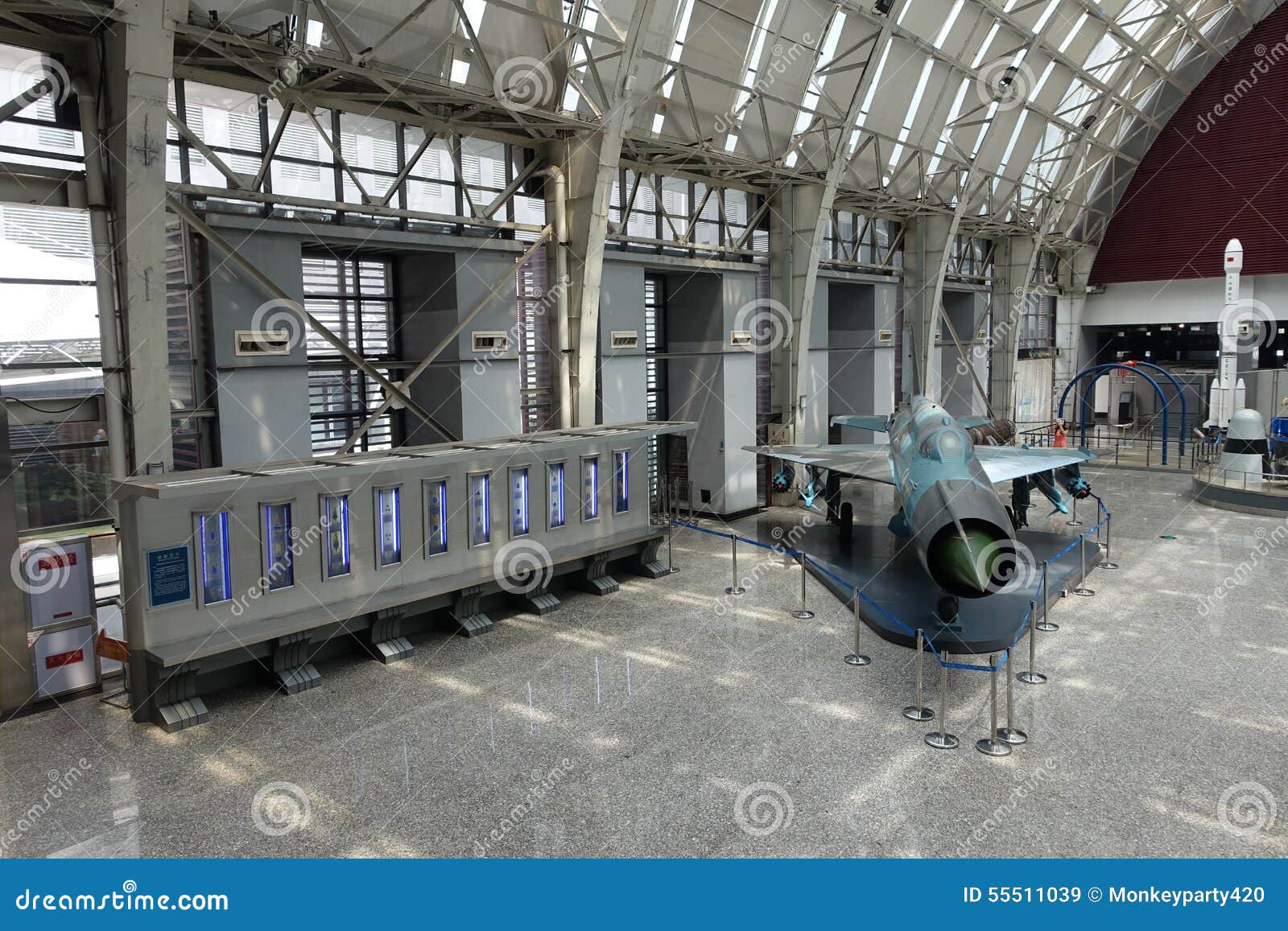 Aviation Exhibition in Sichuan Science and Technology Museum Editorial ...
