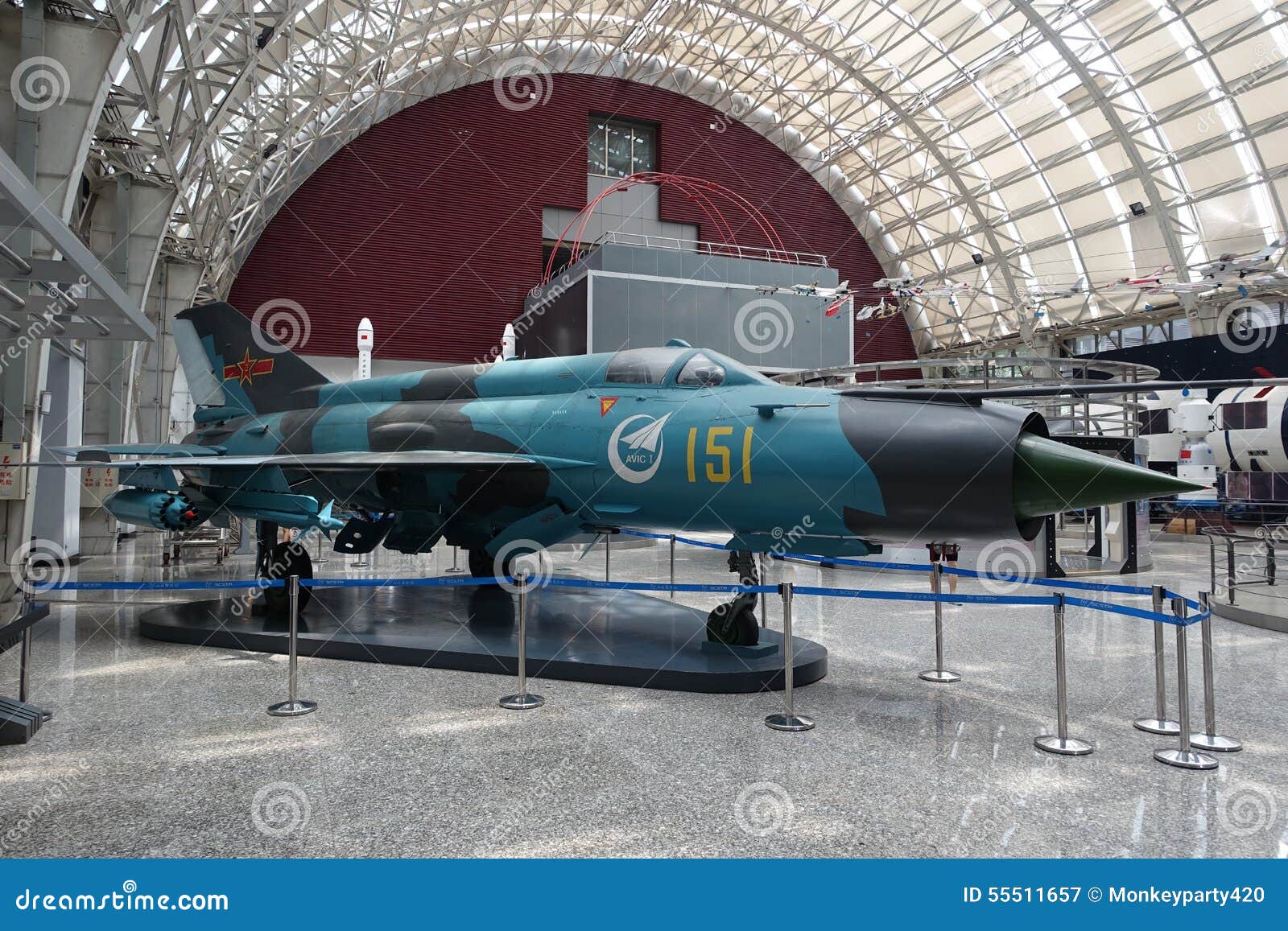 Aviation Exhibition in Sichuan Science and Technology Museum Editorial ...