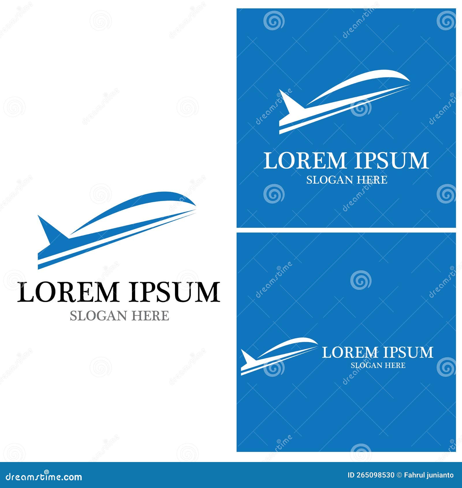Aviation Icon and Symbol Vector Template Stock Illustration ...