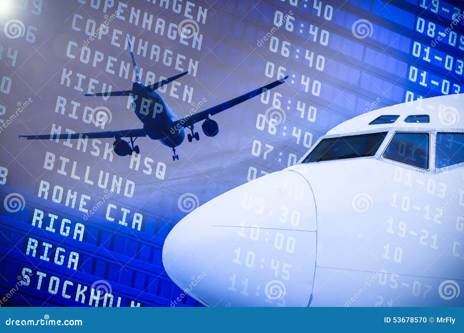 Aviation industry stock photo. Image of metaphor, overlay - 53678570