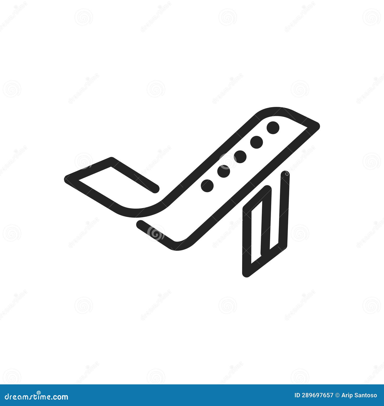 Aviation Logo Template Isolated. Brand Identity. Icon Abstract Vector ...