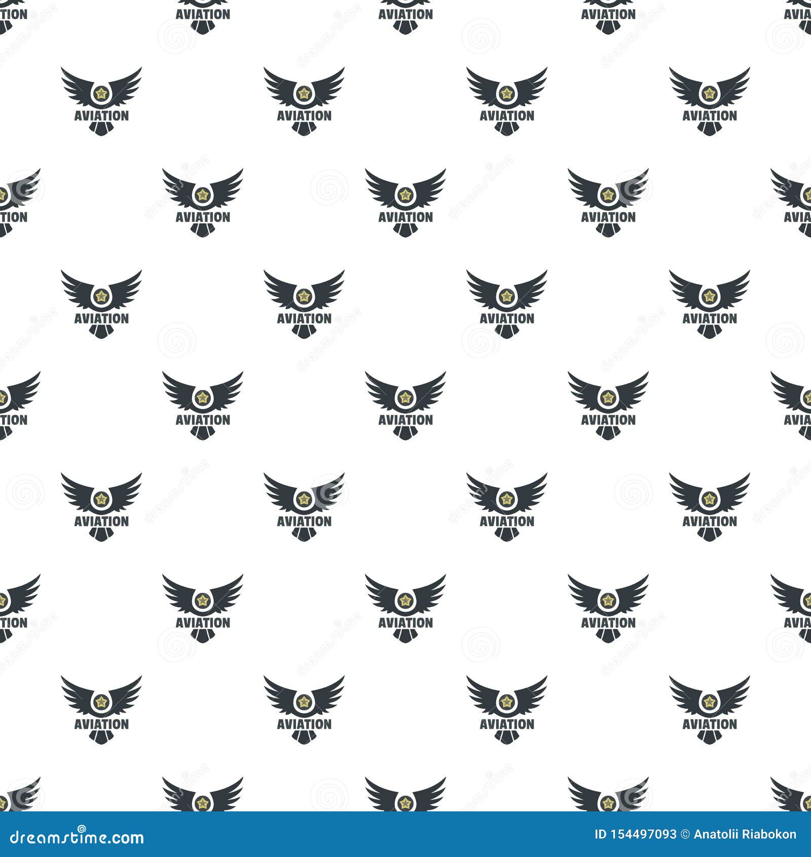 Aviation Pattern Seamless Vector Stock Vector - Illustration of ...