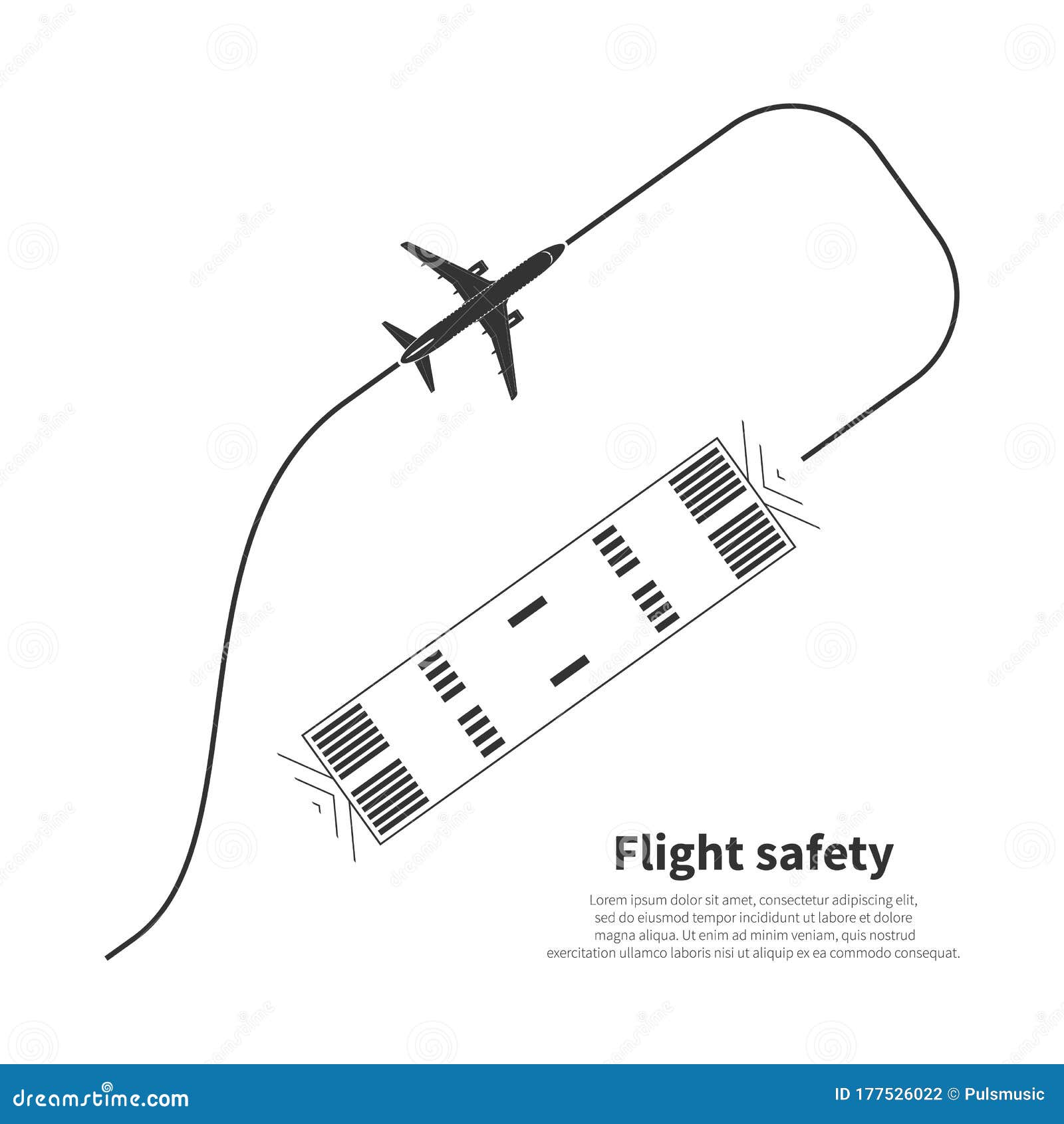Aviation safety icon stock vector. Illustration of aircraft - 177526022