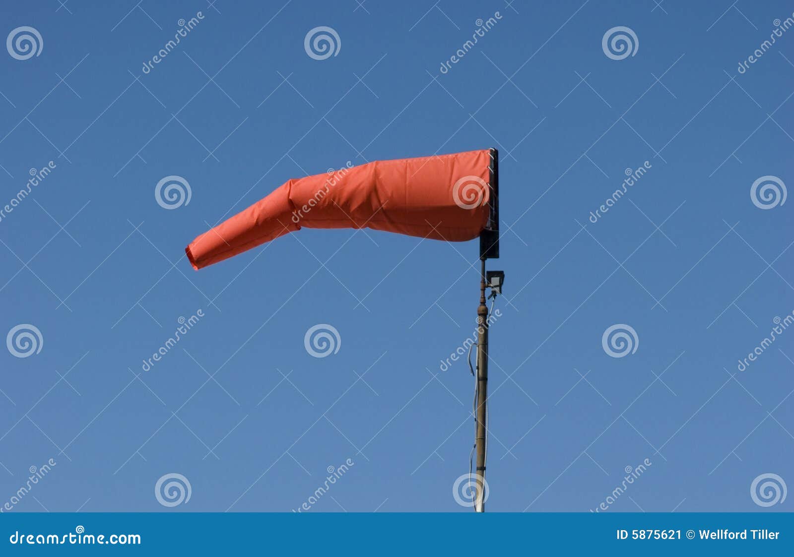 Aviation windsock stock image. Image of indicator, windsock - 5875621