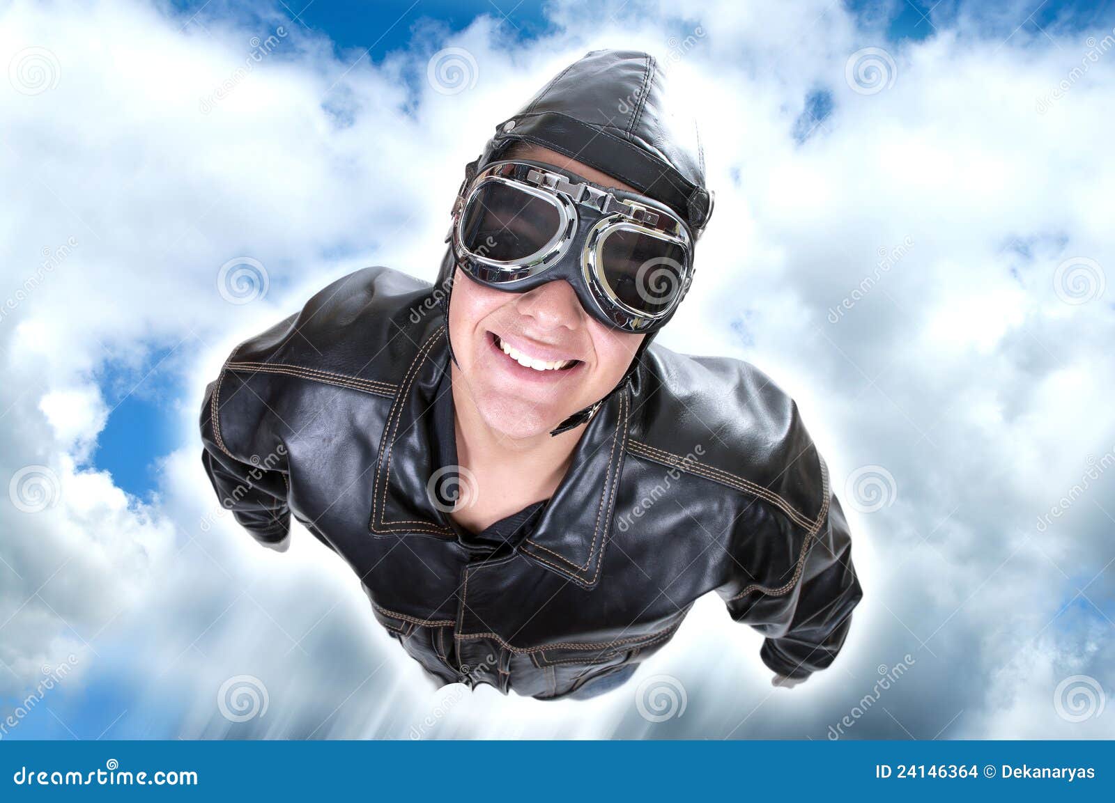 Aviator flying stock photo. Image of people, dream, human - 24146364